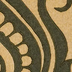 Etro Wool-blend Embroidered Gombo Cushion - Brown