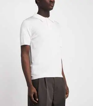 Sandro Knitted Polo Shirt
