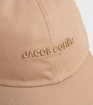 Jacob Cohen Cotton Baseball Cap - Beige