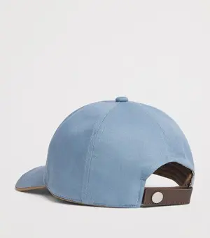 JACOB COHЁN Cotton Baseball Cap - Blue