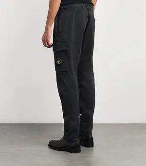 Stone Island Stretch-cotton Cargo Trousers
