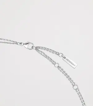Messika Move 10th Birthday 18kt White Gold Diamond Necklace