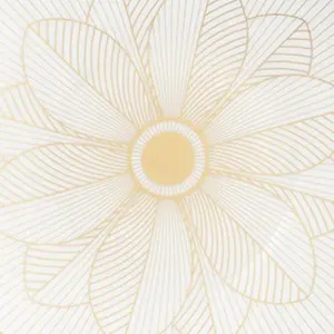 Christofle Porcelain Malmaison Platinum Impériale Bread Plate
