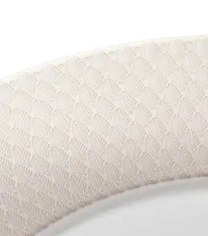 Christofle Porcelain Malmaison Platinum Impériale Underplate