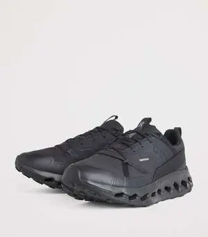 On Waterproof Cloudhorizon Trainers - Black