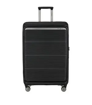 SAMSONITE Paralux Expandable Suitcase With Front Access - Black