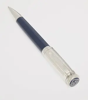 Dunhill Sentryman Hobnail Ballpoint Pen - Navy