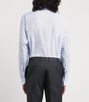 Brioni Cotton Check Shirt