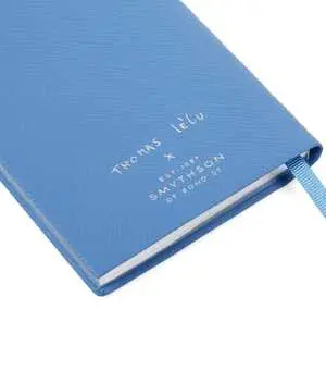 Smythson X Thomas Lélu Panama Leather Do Small Things Panama Notebook