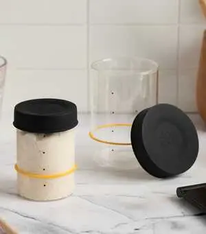 SOURHOUSE Glass Sourdough Pint Starter Jar