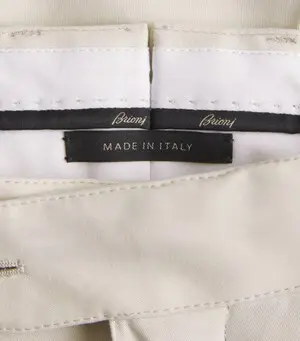 Brioni Wool Tailored Trousers