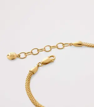 Monica Vinader Vermeil Heirloom Chain Bracelet