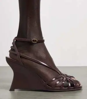 Zimmermann Aura Wedge Sandals