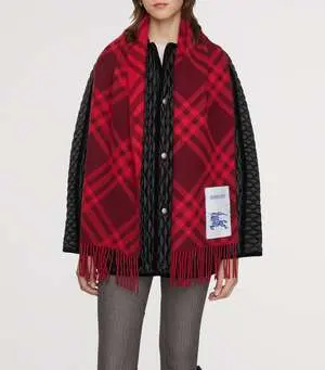 Burberry Cashmere Check Scarf