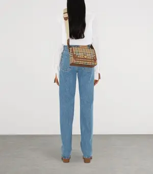 Burberry Crossbody Bag In Vintage Check