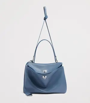 Balenciaga Medium Leather Rodeo Shoulder Bag