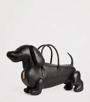 Thom Browne Hector Leather Dog Bag