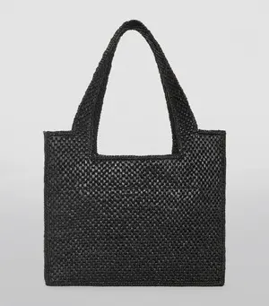 Loewe X Paula's Ibiza Medium Font Tote Bag - Black