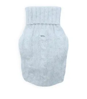 Ralph Lauren Cashmere Cable-knit Dog Sweater - Grey