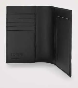 Loewe Grained Leather Puzzle Edge Passport Cover