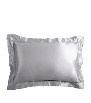 Gingerlily Silk Oxford Pillowcase Silver
