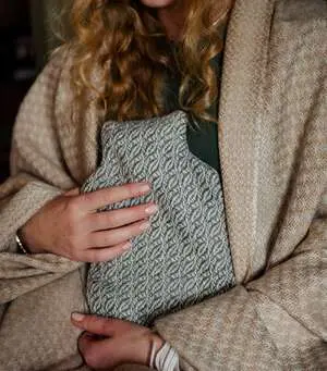 ARAMINTA CAMPBELL Small Alpaca-blend Hot Water Bottle