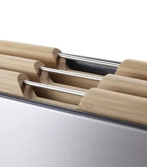 JOSEPH JOSEPH Set Of 3 Folio Steel Chopping Boards