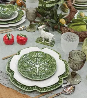 BORDALLO PINHEIRO Cabbage Dinner Plate