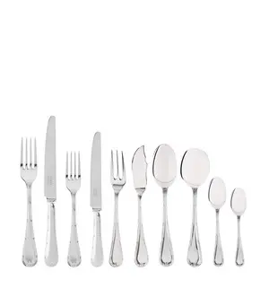 CARRS SILVER English Reed And Ribbon -plated 84-piece Set