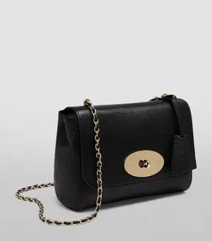 Mulberry Leather Lily Shoulder Bag - Black