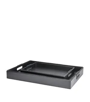 Ralph Lauren Large Leather Wyatt Tray
