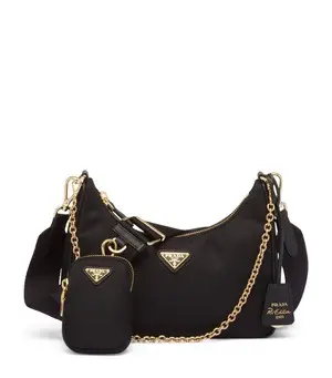 Prada Re-nylon Re-edition 2005 Shoulder Bag - Black