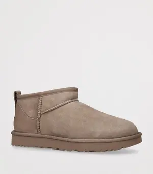 UGG Suede Ultra Mini Boots - Brown