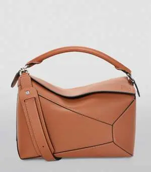 Loewe Leather Puzzle Edge Top-handle Bag