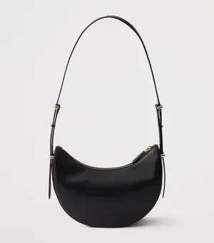 Prada Arqué Small Leather Shoulder Bag