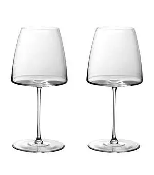 VILLEROY & BOCH Crystal Metrochic Red Wine Glasses - Clear