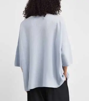 Eskandar Cashmere Square-neck Sweater