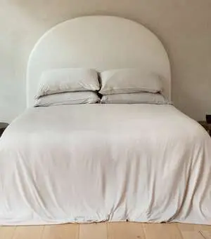 SHELEP Merino Jersey King Duvet Cover - Neutral