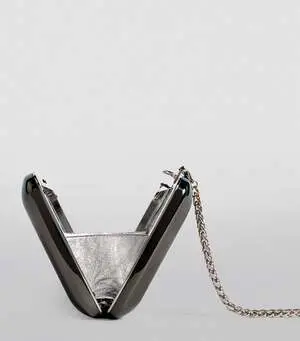 Jeffrey Levinson Finley Mirrored Clutch Bag