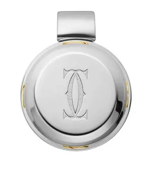 Cartier Santos De Ballpoint Pen And Refill - Silver