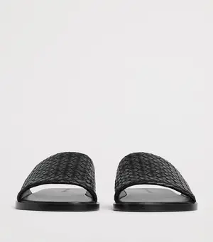 Bottega Veneta Lambskin Elio Mules