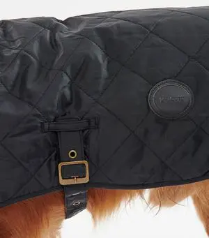 Barbour Quilted Dog Coat - Black