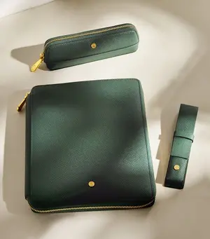 Harrods Leather Pen Sleeve