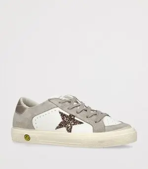 GOLDEN GOOSE May Suede And Leather Sneakers