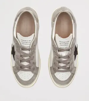 GOLDEN GOOSE May Suede And Leather Sneakers