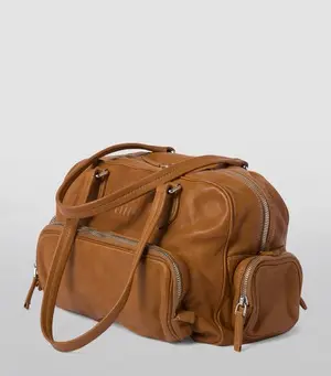 Miu Miu Nappa Leather Top-handle Bag