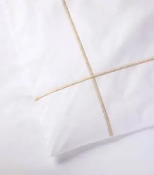 YVES DELORME Athena King Duvet Cover - Beige