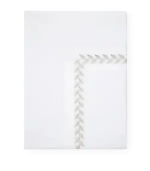 PRATESI Federico Super King Flat Sheet - Silver