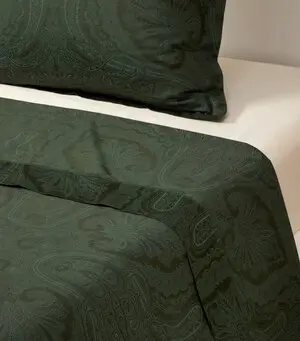 Ralph Lauren Doncaster Super King Flat Sheet - Green