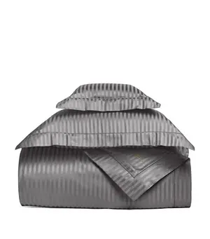 PRATESI Raso Rigato Pillowcase - Grey